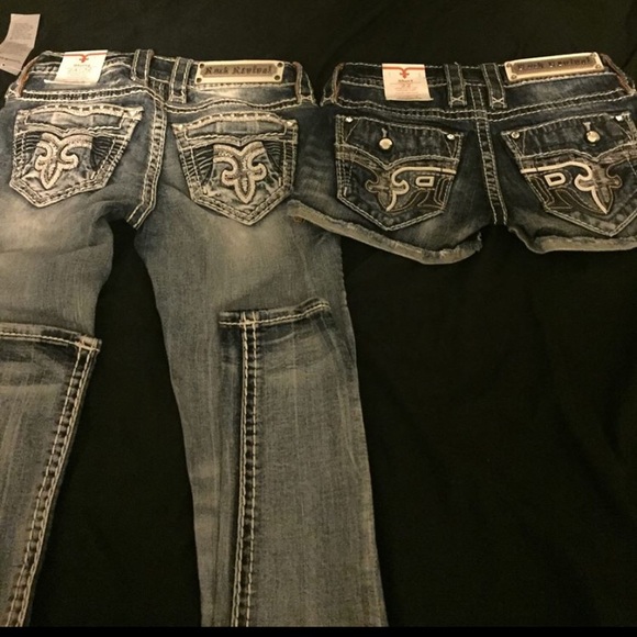 Rock Revival | Jeans | Rocks A Pair Of Pants And A Pair Of Shorts Size ...